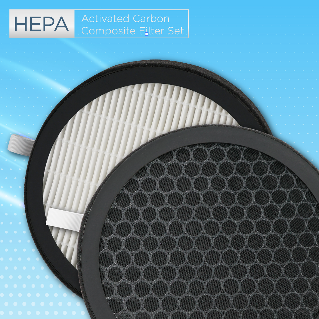 DM HEPA14 + Activated Carbon Composite Filter Set – Fortune Fountains